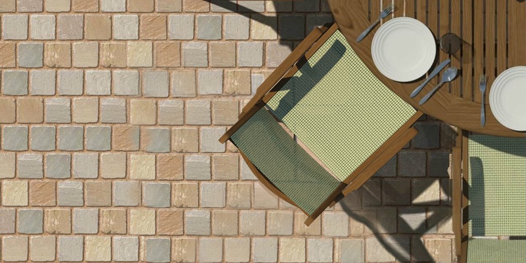 Cobblestone Paver Pattern