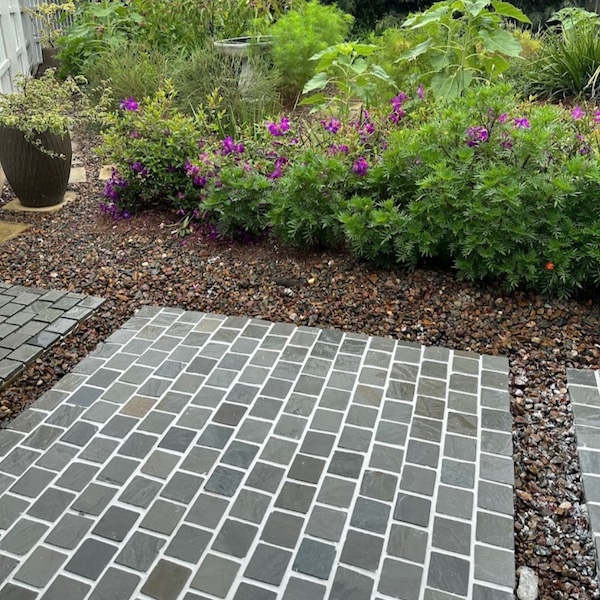 Ash Grey Cobblestone Pavers, Stone | Best for Driveways, High Traffic ...
