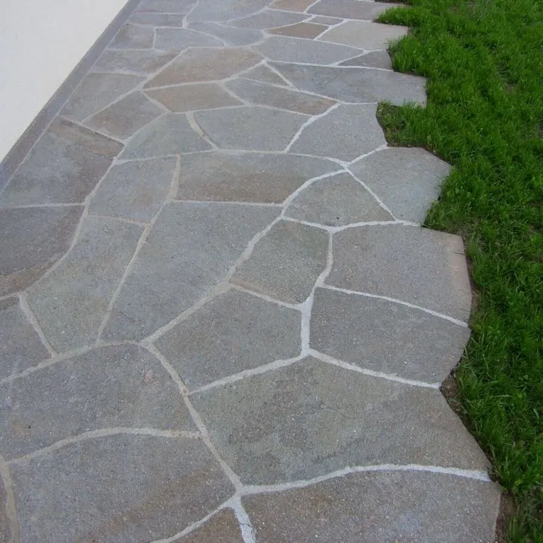 Porphyry Crazy Paving Natural Split Pavers, Tiles & Copings - Stone Depot®