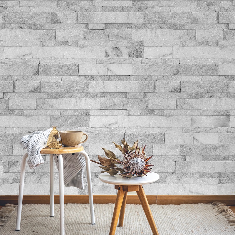 Alaska Grey Stacked Stone Walling | Stone Depot