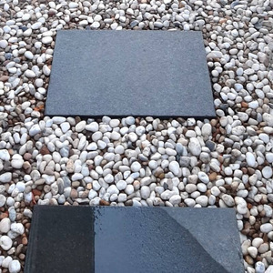 Carbon Black Rectangular Granite Stepping Stones | Black Stepping ...